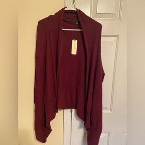 Love Tree | Sweaters | New Draped Front Ribbed Cardigan | Poshmark